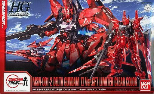 HGUC 1/144 MSN-001-2 Delta Gundam II Ver. GFT Limited Clear Color – R4LUS
